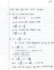 CHE Fal HW Solution Updated Pdf PM F Arizona State Univ Process C Hw