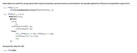 Recursion Problem Of Application Of Hashtable In Fibonacci
