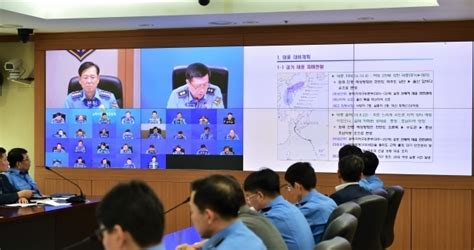 해양경찰청 제5호 태풍 ‘다나스 북상해양경찰 비상근무 돌입