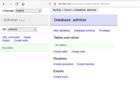 How To Install The Mongodb Gui Adminer On Almalinux Nasni Consultants