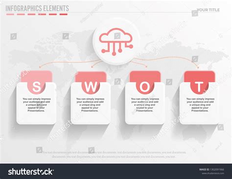 Vektor Stok Swot Analysis Simple Chart Table Main Tanpa Royalti Shutterstock