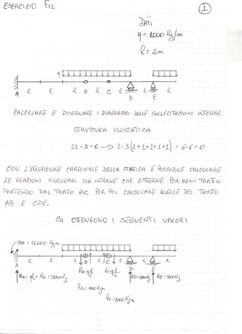 Elaborato Scienze Delle Costruzioni Docsity