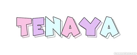 Tenaya Logo Free Name Design Tool From Flaming Text