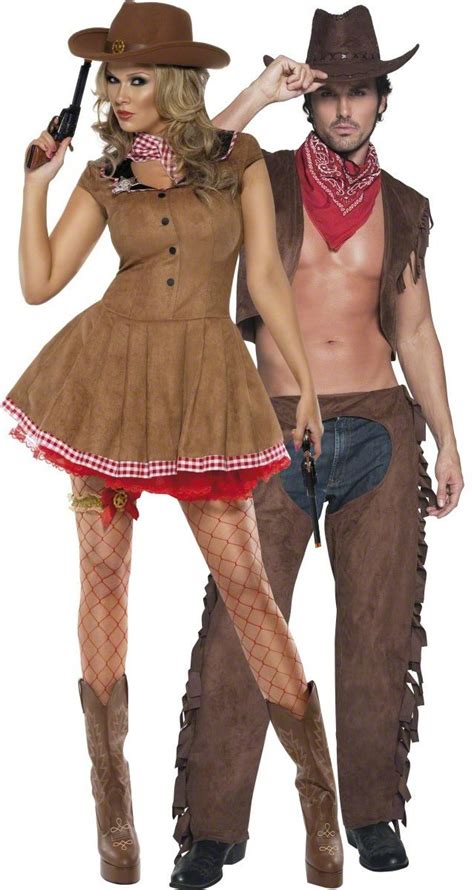 Disfraz De Pareja De Vaqueros Disfraz De Vaquera Sexyeste Disfraz De