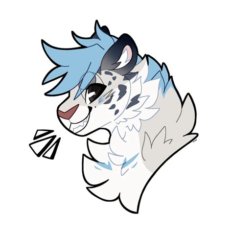 Commission Snow Leopard By Kawaiipicnic On Deviantart