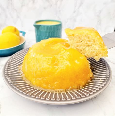 Microwave Lemon Sponge Pudding Feast Glorious Feast