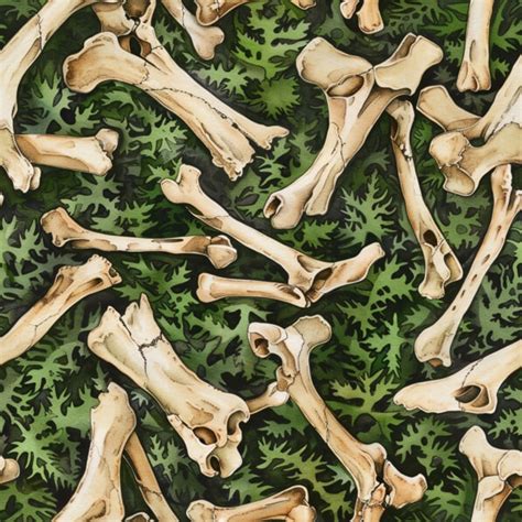 Download Seamless Bone Fragments Pattern Patterns Online Creative Fabrica