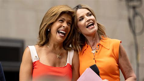 Todays Hoda Kotb And Savannah Guthrie Mock Co Host Jenna Bush Hager