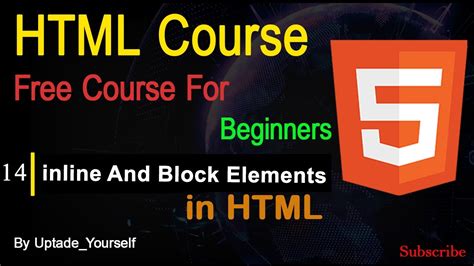 Inline Block Elements In HTML Web Development Urdu Hind