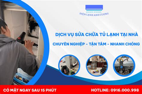 Dịch Vụ Sửa Chữa Tủ Lạnh Tại Nhà Uy Tín Nhanh Chóng
