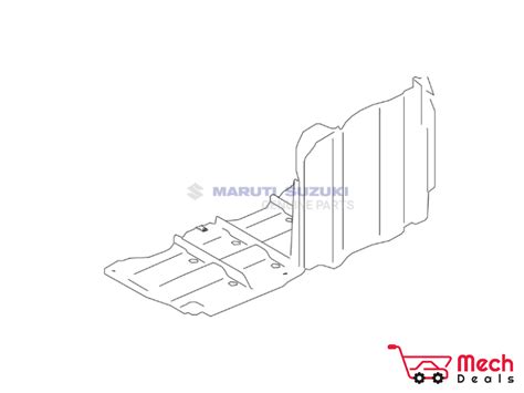 PANEL-UNDER COVER,LH-291301R400-Hyundai- mechdeals.com