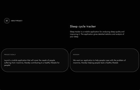 Sleep Tracker App Uxui Design Concept Behance