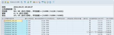sap查看与终止进程 sap进程怎么看 csdn博客