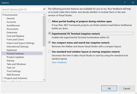 Visual Studio Now Includes An Integrated Terminal Scott Hanselman S Blog