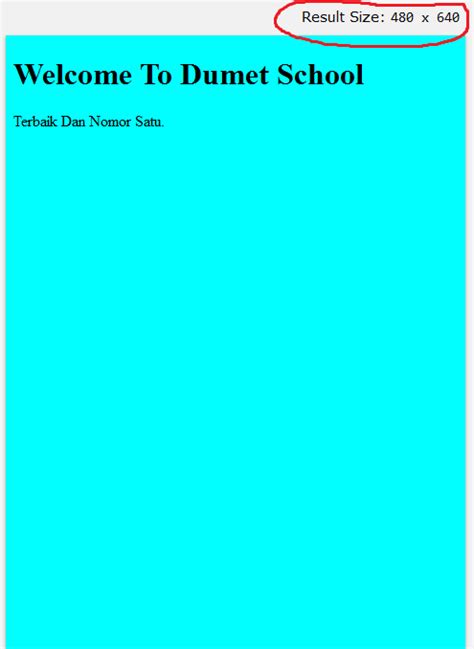 Membuat Background Berubah Warna Saat Ukuran Tertentu Kursus Website