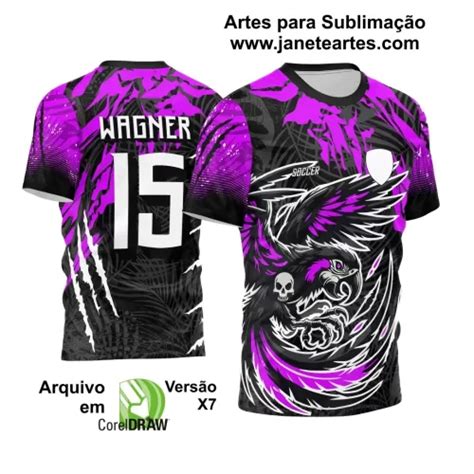Template Para Camisa De Interclasse Jogos Internos Arara Caveira