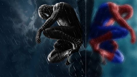Black Spiderman Logo Wallpaper