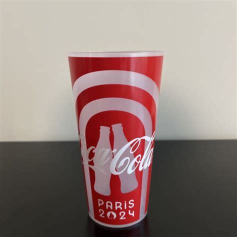 Authentic Paris 2024 Olympics Coca Cola Souvenir Cup Rowing 4751216078