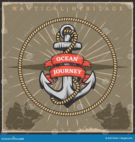 Vintage Naval Compass With A Wind Rose Ink Drawing Sketch Doodle