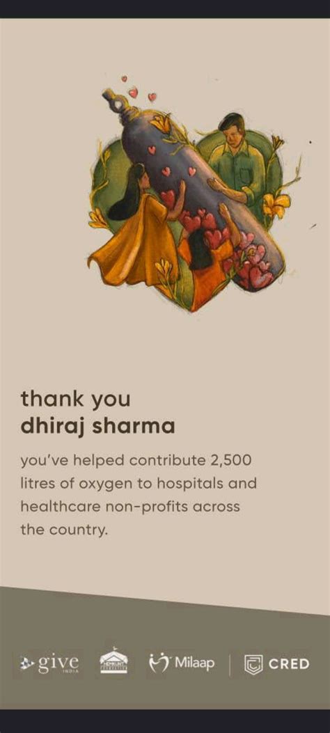 Dhiraj Kumar Sharma On Linkedin I Wasnt Sure How I Could Contribute And Help The People