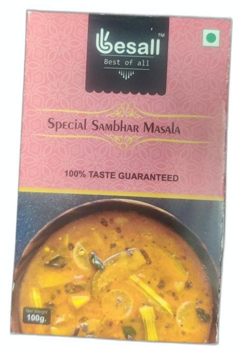 Sambar Masala Powder Packaging Size Required 1 Kg At Rs 500 Kg In Gurgaon