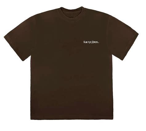 Travis Scott The Scotts Sicko Event Tee Brown Thevaultdtx