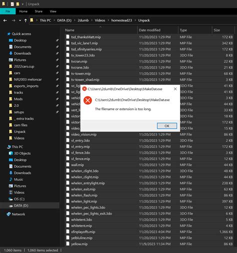 Makedat Unpack Rnr2003