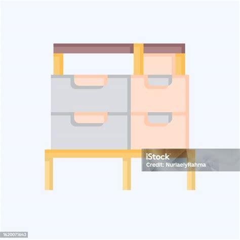 Kontainer Ikon Terkait Dengan Simbol Apiary Gaya Datar Desain Sederhana