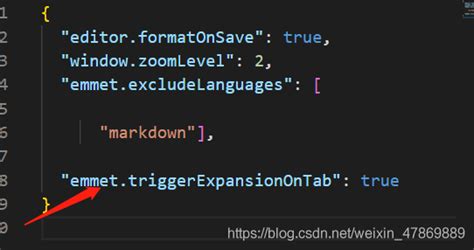 如何使vscode中的tab键能实现标签补齐vscode大纲标签和行对不齐 Csdn博客