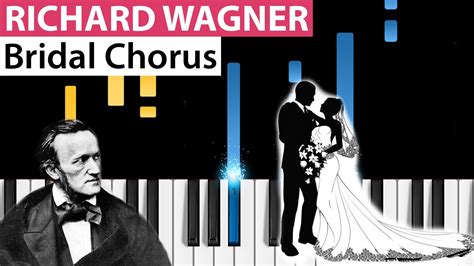 Richard Wagner Bridal Chorus Piano Tutorial Youtube