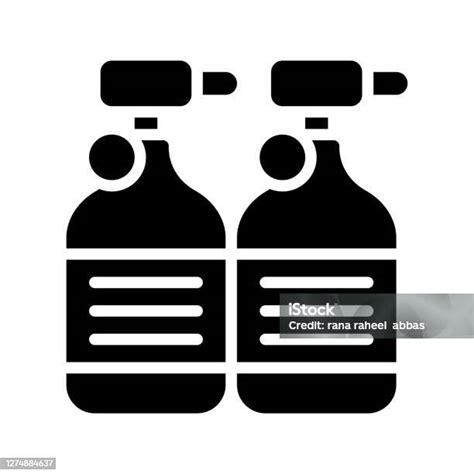 실험실 아이콘 관련 실험실 산소 가습기 병 벡터에 고체 디자인 0명에 대한 스톡 벡터 아트 및 기타 이미지 0명 건강관리와