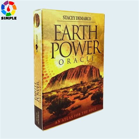 Earth Power Oracle Cards Tarot Prophecy Divination Deck Shopee Thailand