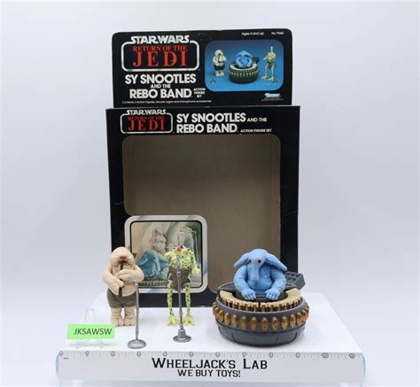 Sy Snootles And The Rebo Band 100 Complete Wbox Star Wars 1983 Vintage