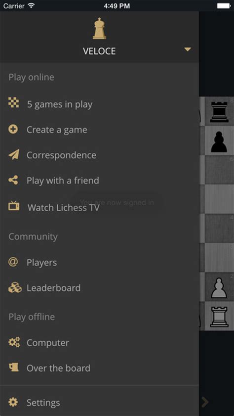 best ios chess apps dark square games