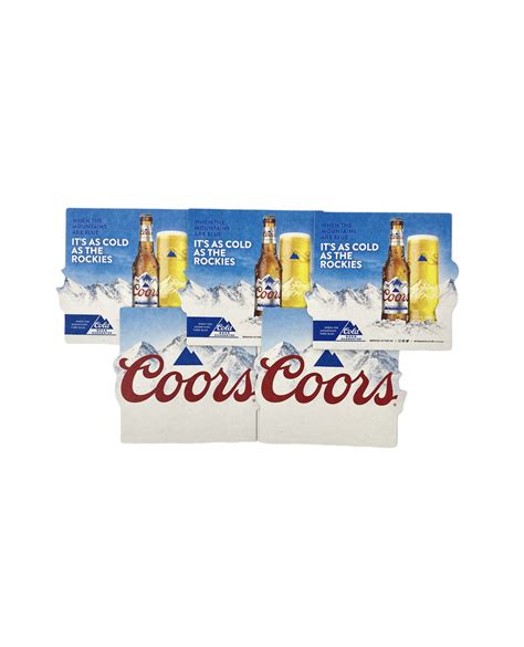 Coors Beer Drip Mats Garagebar Limited