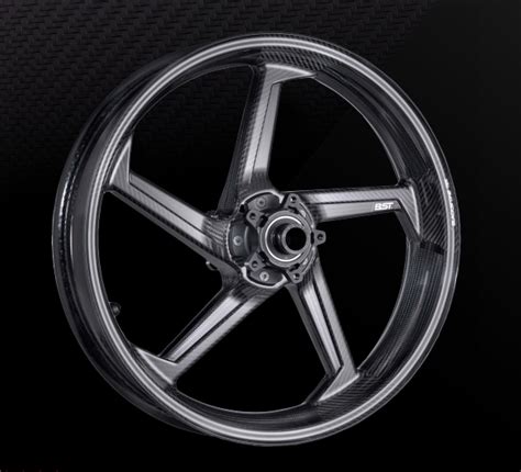 Bst Star Tek 5 Swept Spokes Wheel Set [5 5 Rear] Mv Augusta F4