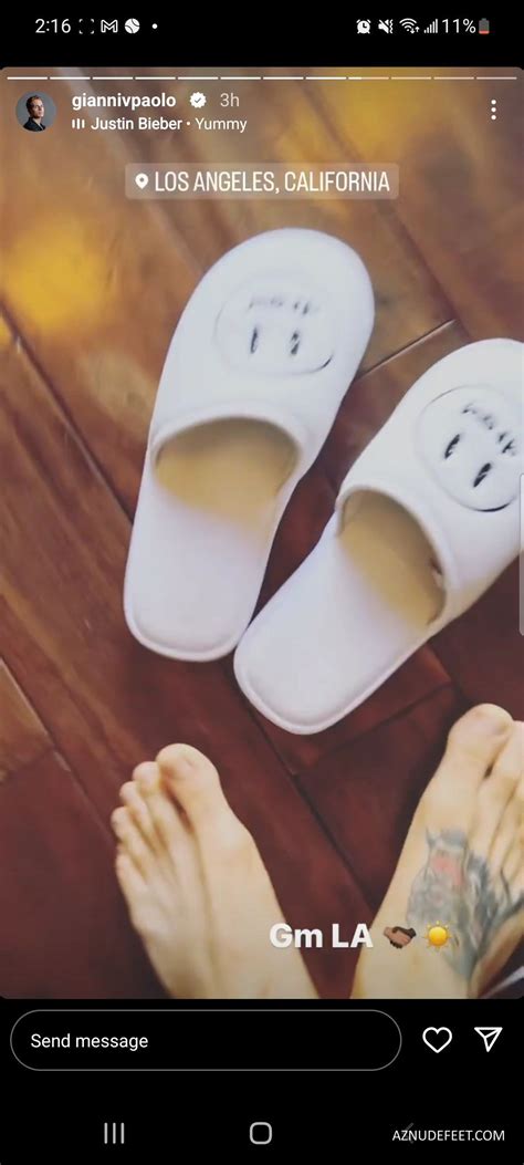 Gianni Paolo Feet Aznudefeet Men