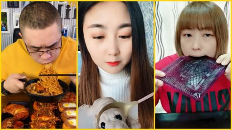 Asmr — Eating Sounds — Eating Show No Talking Compilation 3 Youtube
