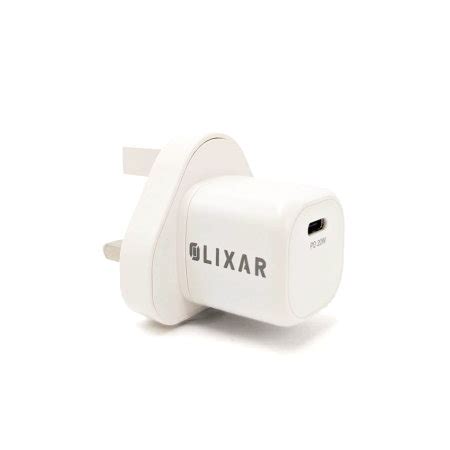 Olixar Basics White Mini 20W USB C PD Wall Charger For Samsung Galaxy