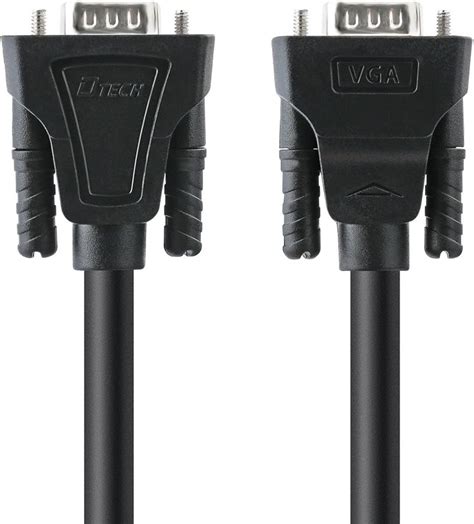 Dtech Long Vga To Vga Cable 8m Male To Male Cord 1080p High Resolution