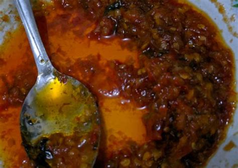 Resep Sambal Ayam Bakar Yang Enak Resep Bunda