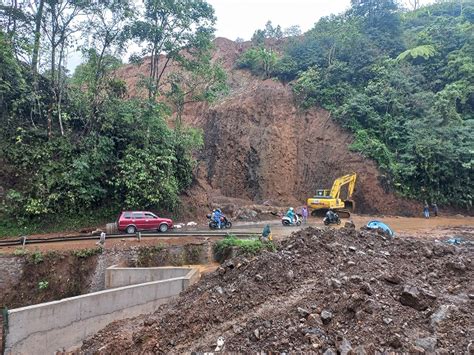 Pembangunan Shortcut Titik D Dan E Di Desa Gitgit Rampung Akhir Pos Merdeka