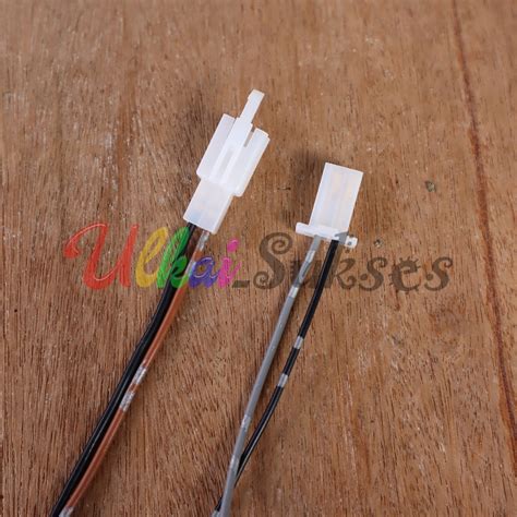 Jual Socket Soket Sambungan Konektor 2 Pin Kecil Male Female Plus Kabel