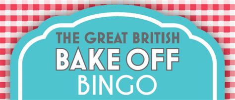 Great British Bake Off Bingo Euroffice Blog