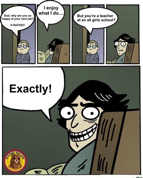 Stare Dad Meme Blank