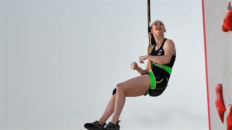 Georgian Emma Hunt The First Us Olympic Speed Climber Journey