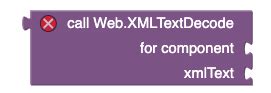 Documentation About The New Function Web XMLTextDecode MIT App Inventor Help MIT App