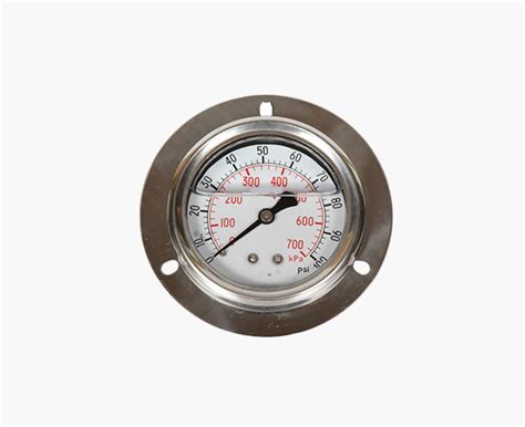 Vibration Proof Liquid Filled Pressure Gauge