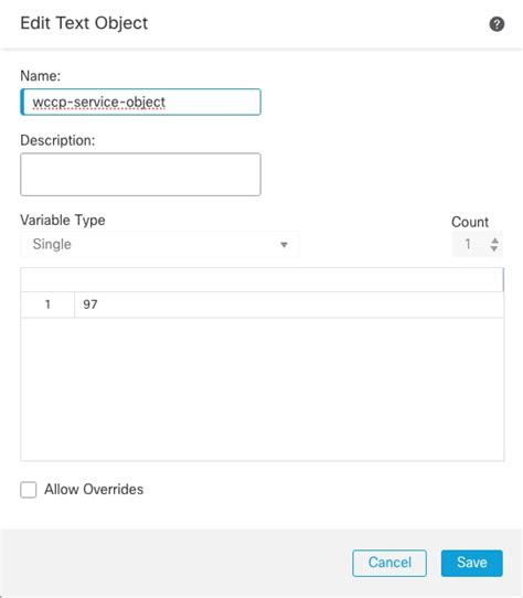 Configure And Troubleshoot Wccp On Ftd Using Predefined Template Cisco