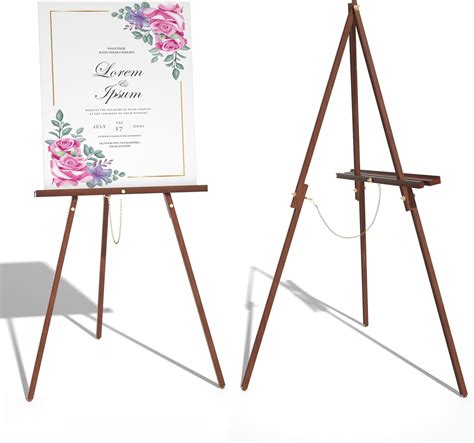 Xvmeimym Wooden Art Easel Stand 63 Portable Tripod Wood